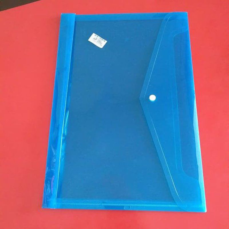 Map Plastik Kancing Transparan