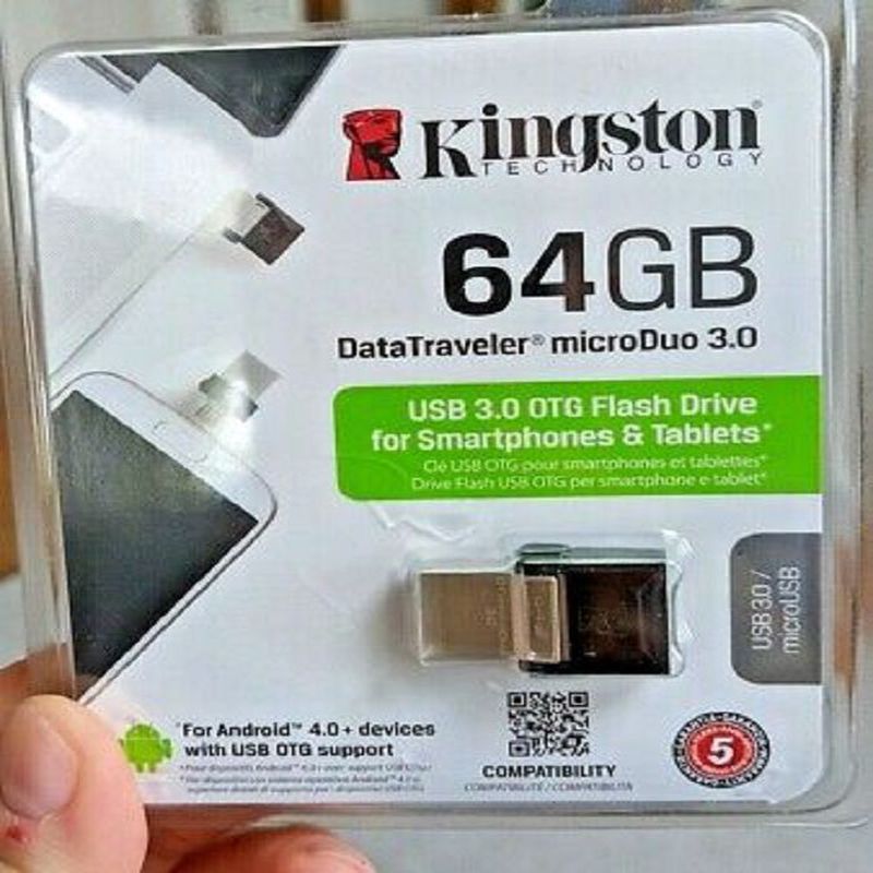 Flash Disk 64 GB DUO OTG 3.0 DTDU03