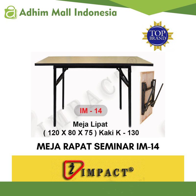 Meja Rapat Lipat IMPACT IM-14 - 150 X 60 CM