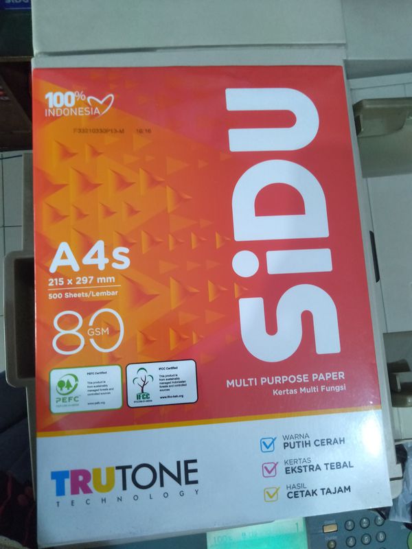 kertas HVS A4s - 75gram