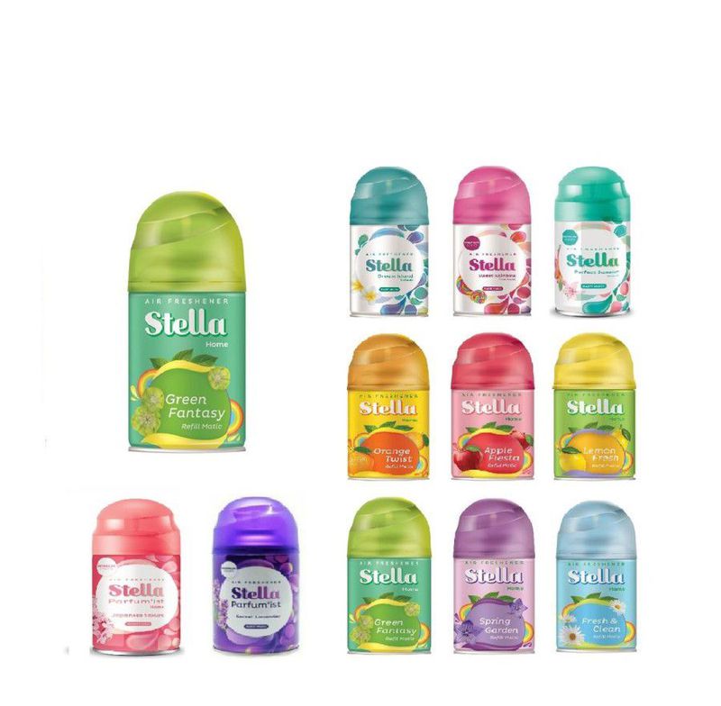 Stella Matic REFILL Pengharum Ruangan Otomatis 225ml - REFILL