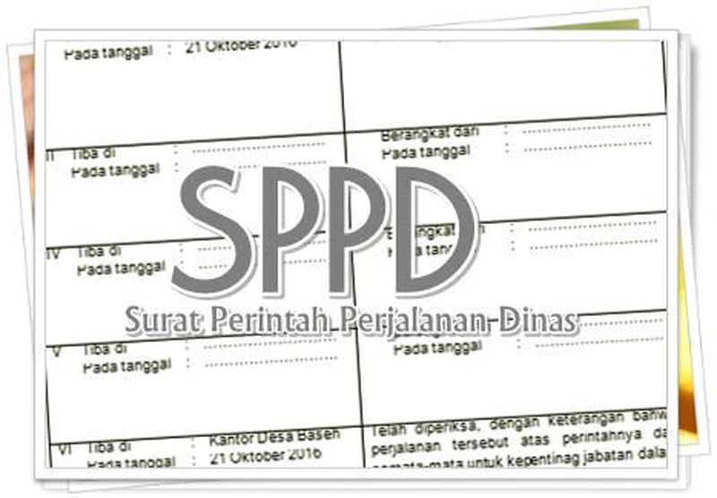 Cetak Blangko SPPD NCR (Custom)