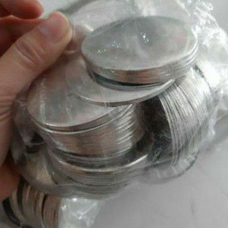 CUSTOM PIN BULAT ALUMUNIUM (MIN. PEMESANAN 50 PCS)