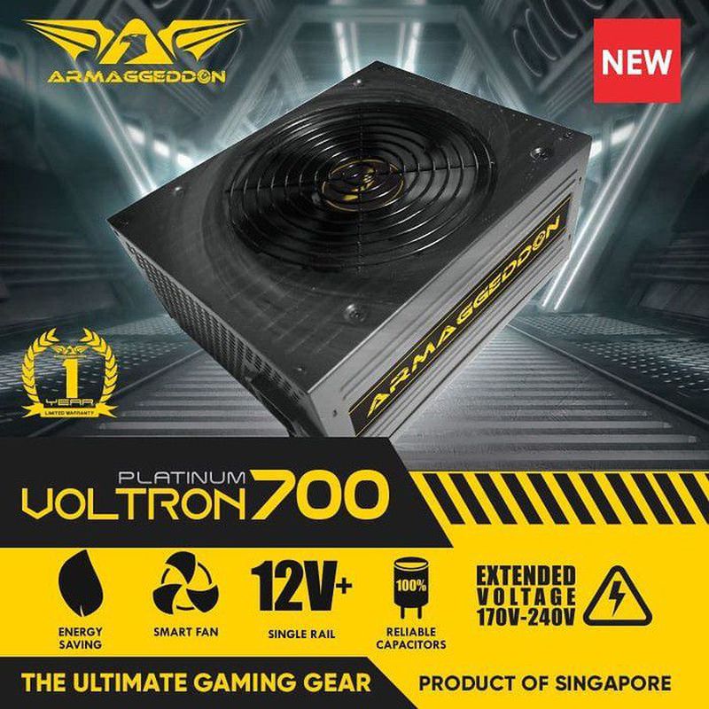 'Power Supply Armaggeddon Voltron Platinum 700