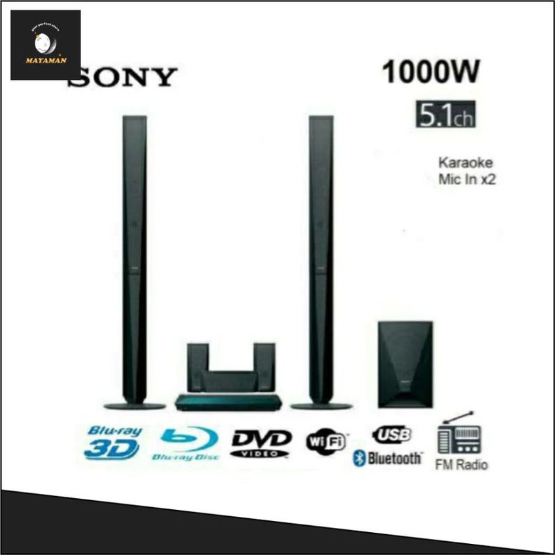 HOT PRODUCT SONY HOME THEATER BDV-E4100 BLU-RAY 3D - 5.1 Channel 1000W