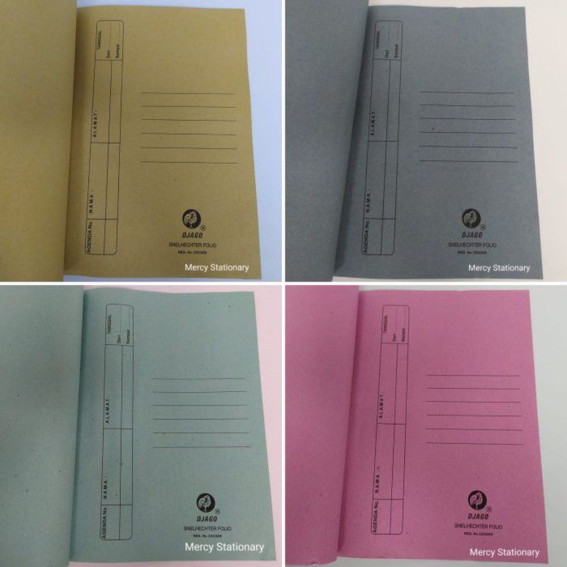 MAP SNELLETER KERTAS - KUNING