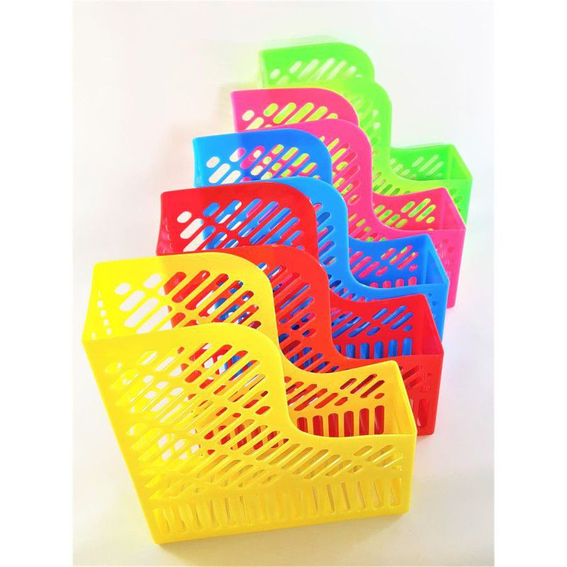 BOX FILE PLASTIK TEMPAT DOKUMEN PLASTIK BUKU WARNA