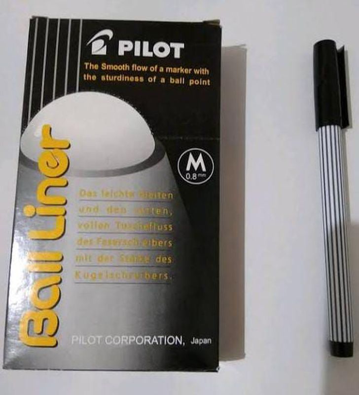 BALLPOINT BALLINER PILOT - Hitam