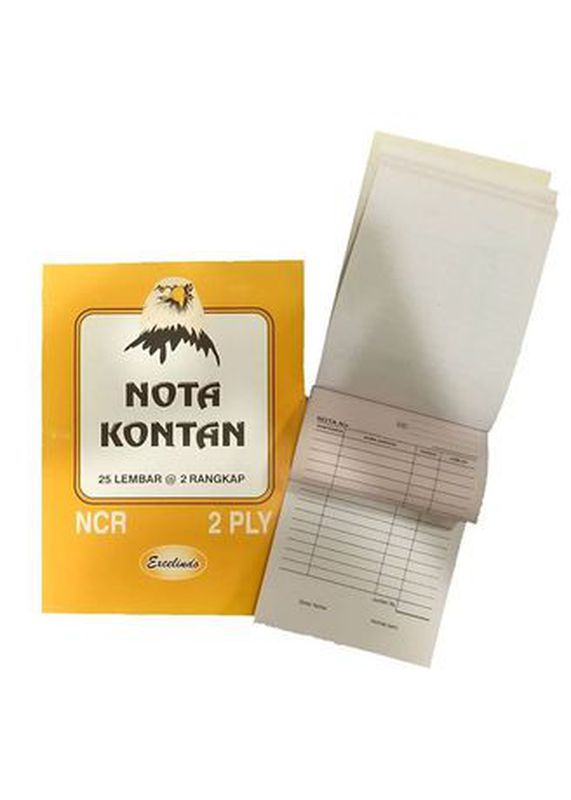 buku nota sedang 2 ply