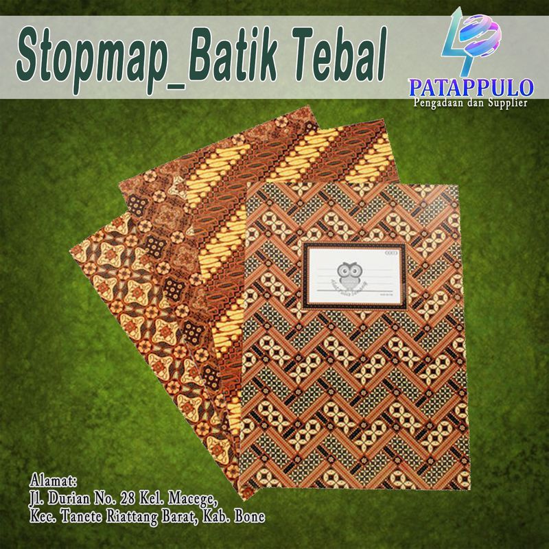 Stopmap_Batik Tebal