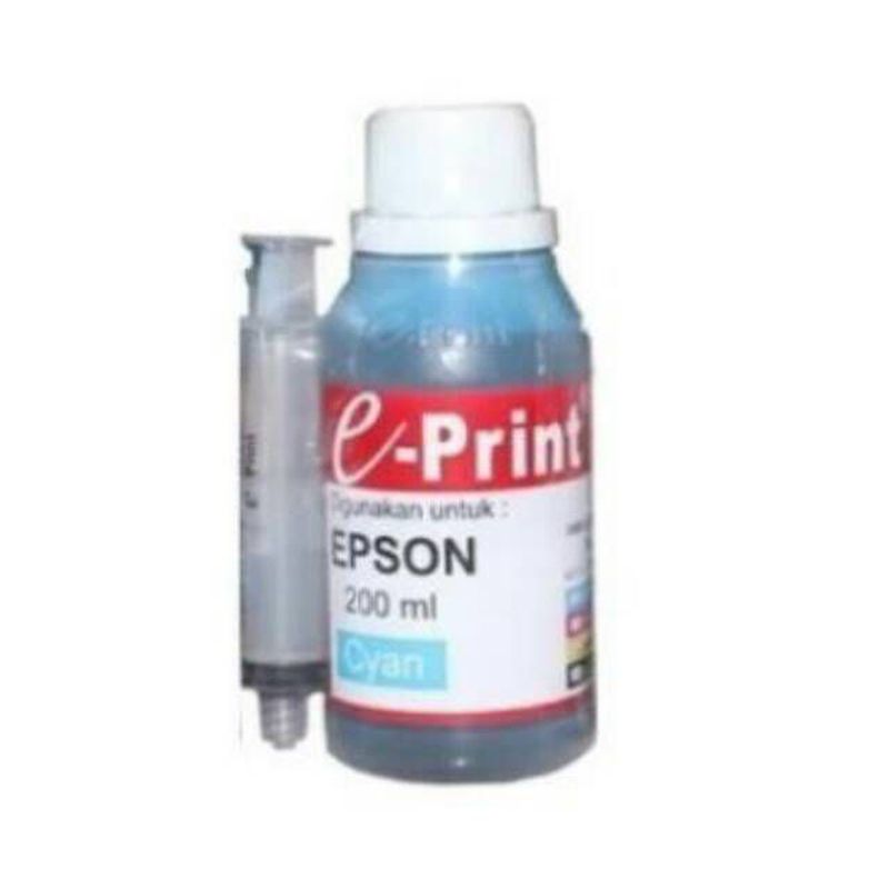 TINTA E-PRINT 200ML CYAN