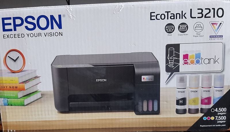 Epson EcoTank L3210 A4 All-in-One Ink Tank Printer