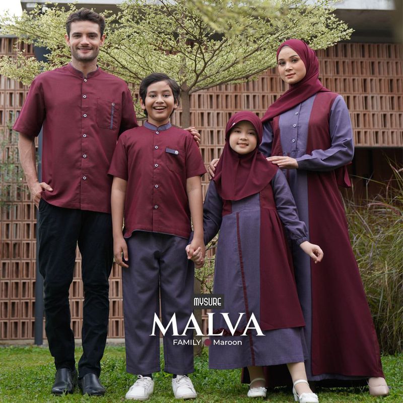 SET FAMILY MYSURE MAROON