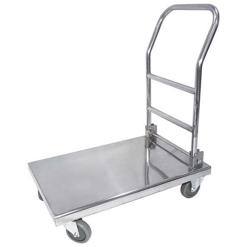 Troli Stainless Steel/Trolley Dorong Pengangkut Barang Fpt-300