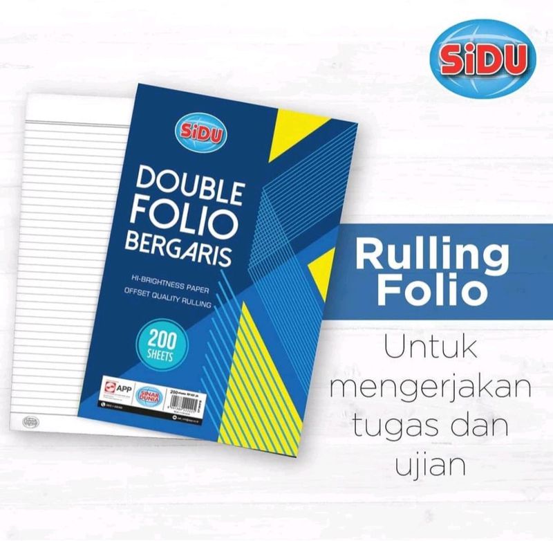 Kertas Double Folio