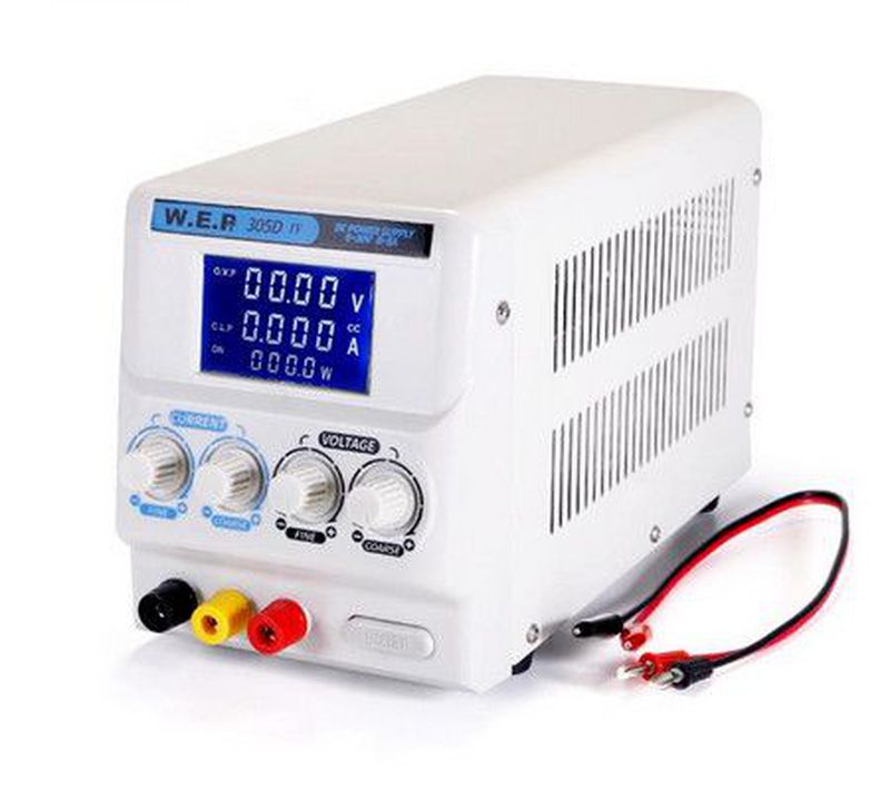Power Supply LCD Variabel Display Arus Tegangan 5A 30V DC