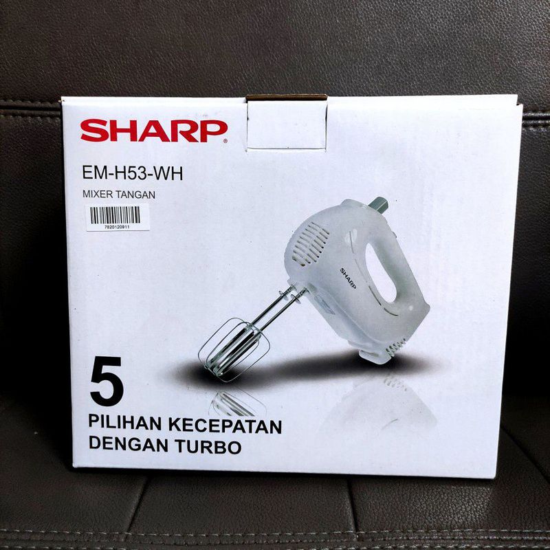 SHARP New Hand Mixer EM-H53-WH