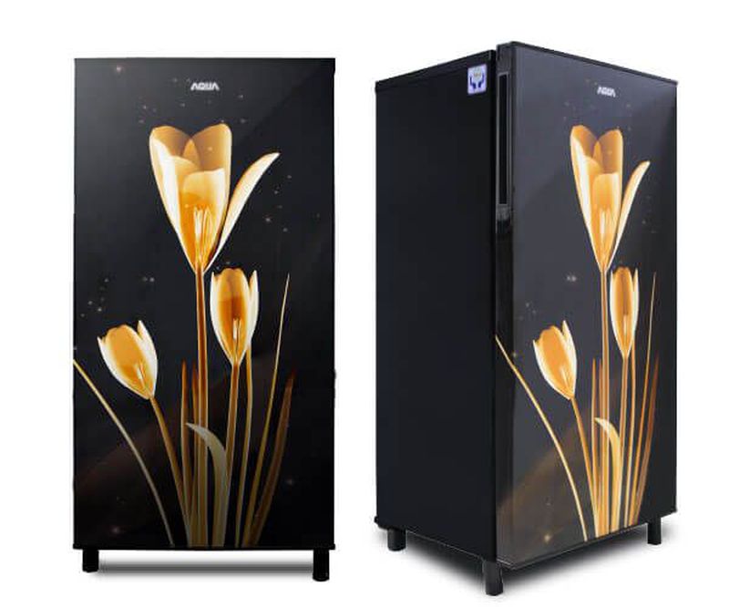 KULKAS AQUA 181 BUNGA AQR-D181 LB