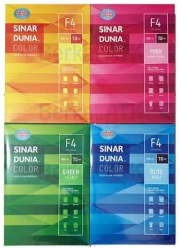 F4 warna Sidu - Biru