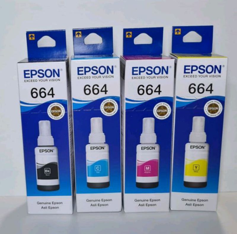 Tinta Epson 664 - Biru