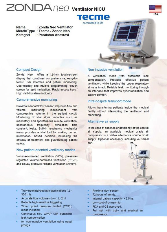 Zonda Neo Ventilator