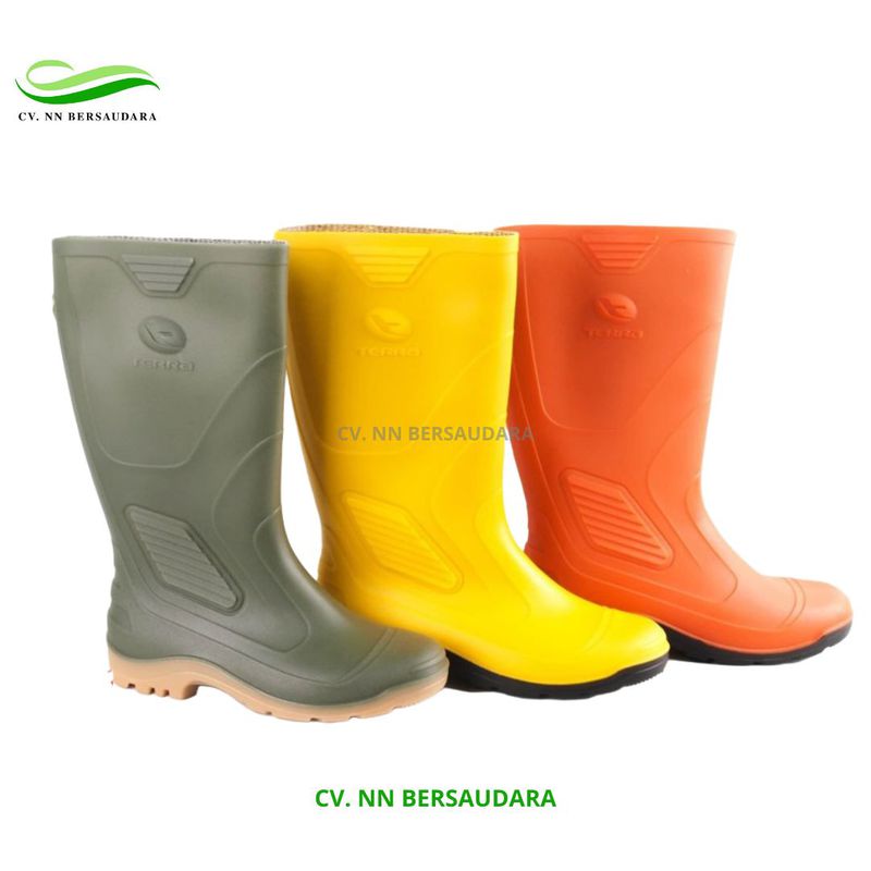 Sepatu Boot Tinggi AP BOOTS AP TERRA ECO 3 HIJAU KUNING ORANGE - Orange