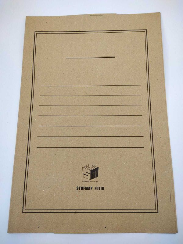 Map Kertas folio - Kuning