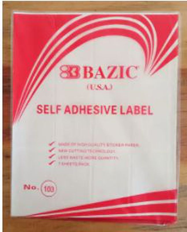 KERTAS LABEL NO.103
