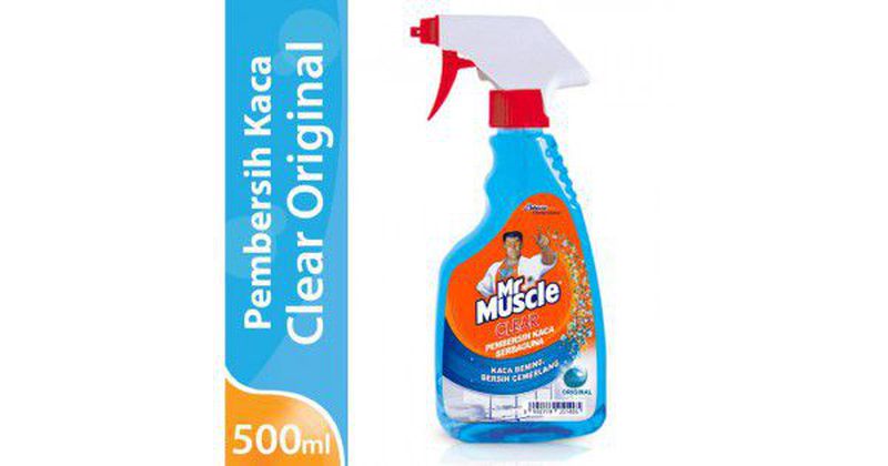 MR. MUSCLE Clear Pump Pembersih Kaca [500 mL]