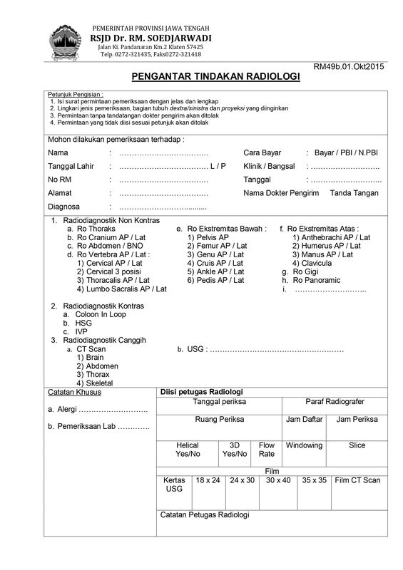 PENGANTAR RADIOLOGI - Per Buku