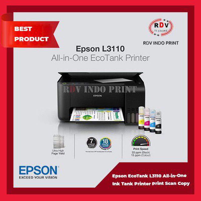 PRINTER EPSON L3110 All In One