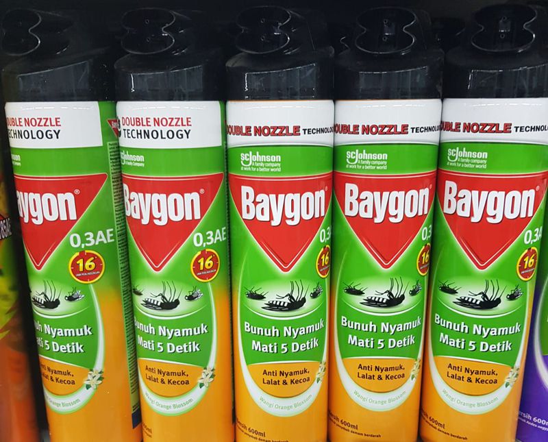 Baygon Spray 600ml - Orange