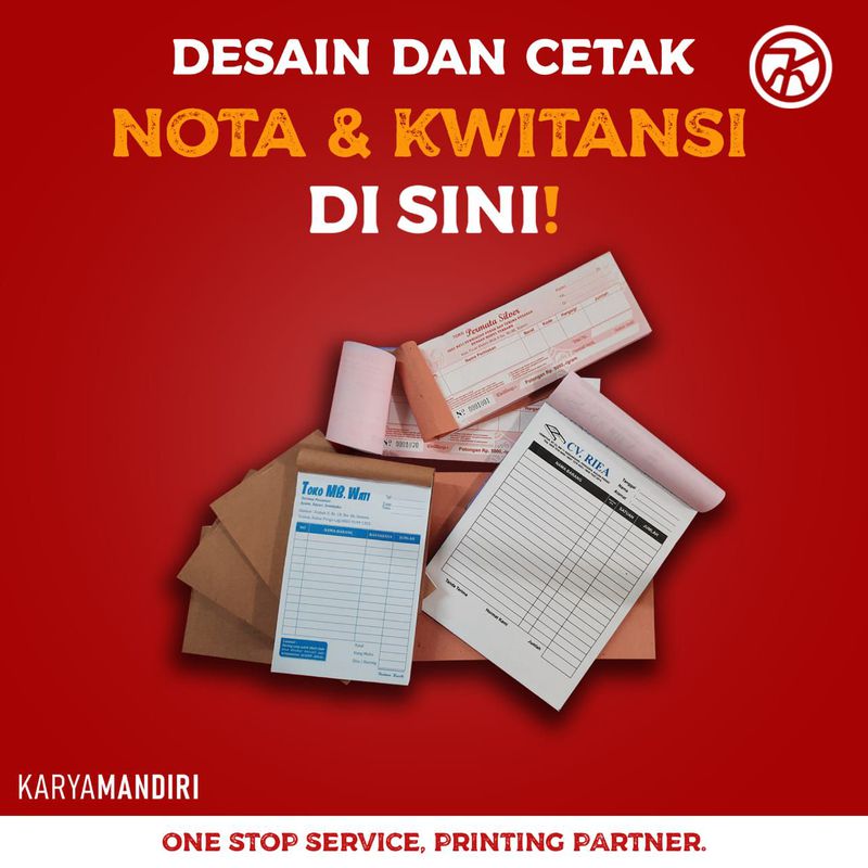 Nota & Kwitansi - NCR 4 PLY