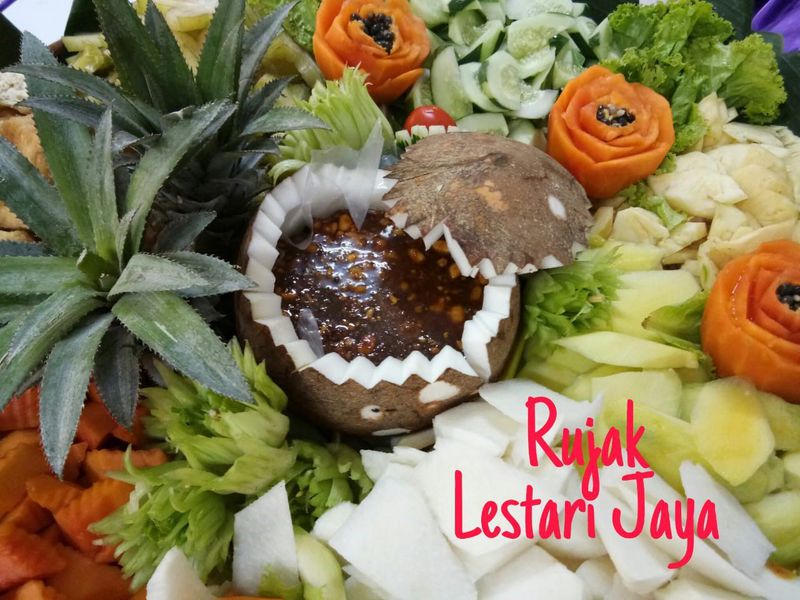 paket tumpeng rujak manis