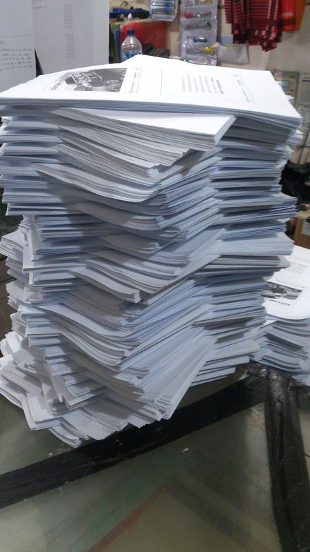 FOTOCOPY HITAM PUTIH KERTAS A4/F4 75gram