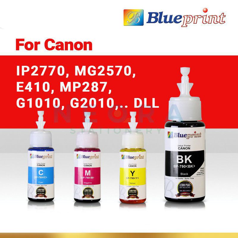 Tinta BLUEPRINT (70ml) - untuk Printer Canon - Biru