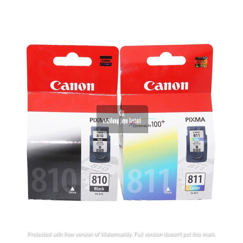 CARTRIDGE CANON 810 DAN 811 - Hitam