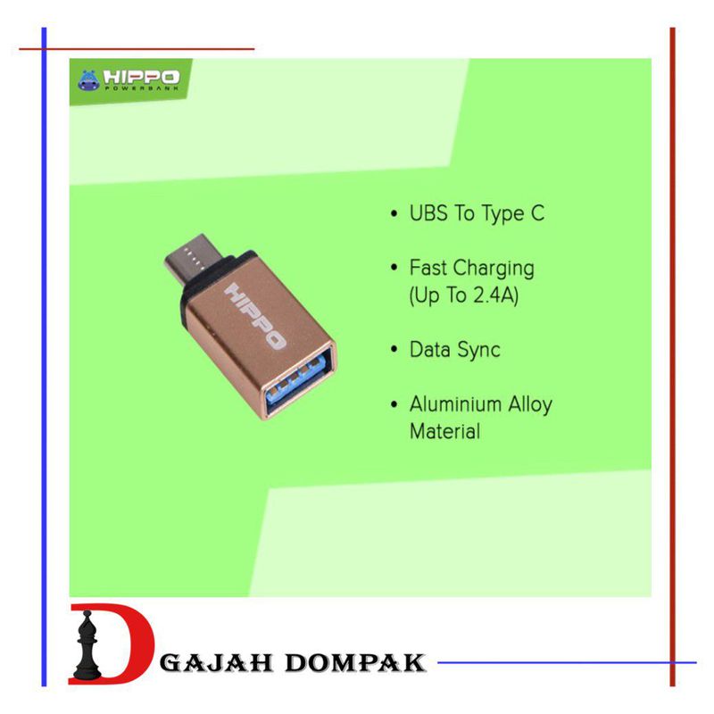 Hippo OTG DD01 USB to Type C