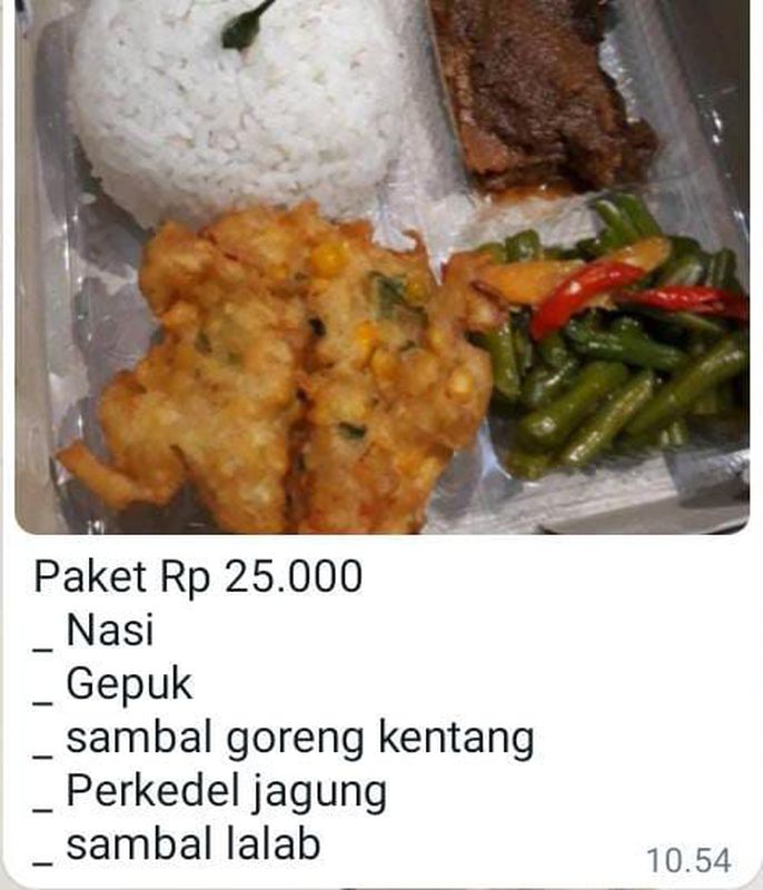 Paket Nasi Timbel 2