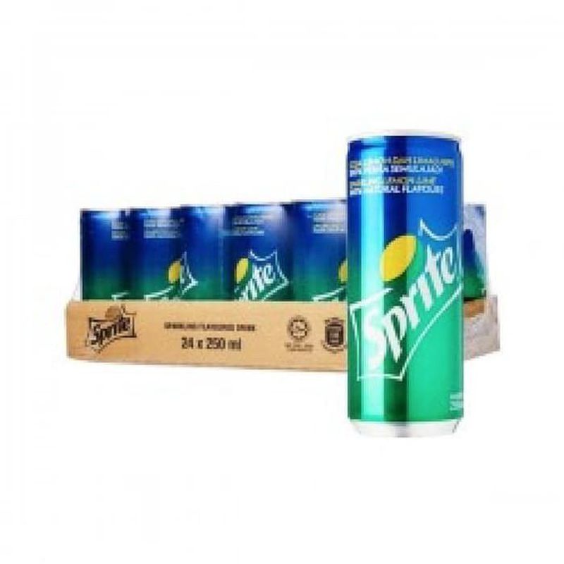 Sprite Kaleng 330 mL Isi 24 pcs