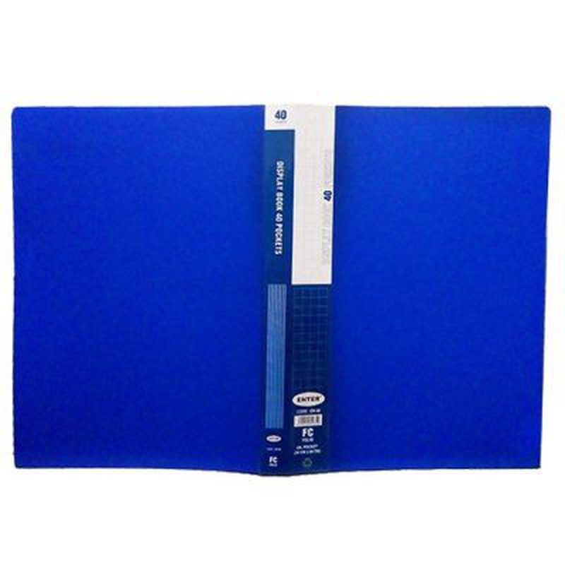 TEMPAT DOKUMEN CLEAR HOLDER 40 POCKET SIZE FC ENTER (ATK) - Hijau