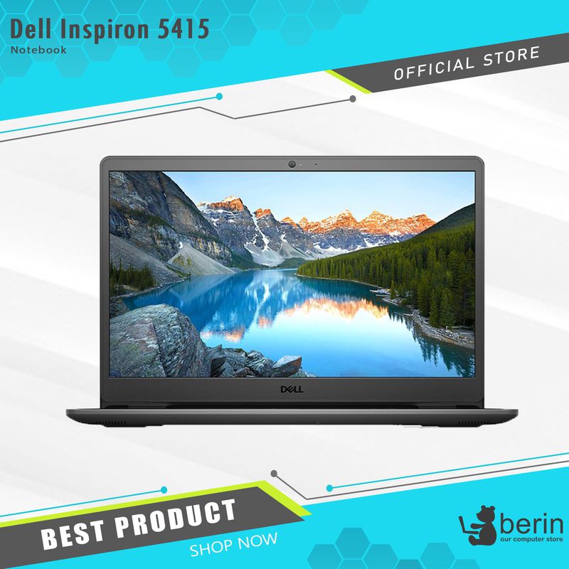 Dell Inspiron 5415 Ryzen 7-5700U 8GB 512GB 14" FHD Windows 11+OHS 2021