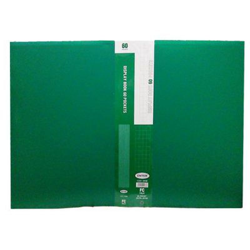 TEMPAT DOKUMEN CLEAR HOLDER 60 POCKET SIZE FC ENTER (ATK)