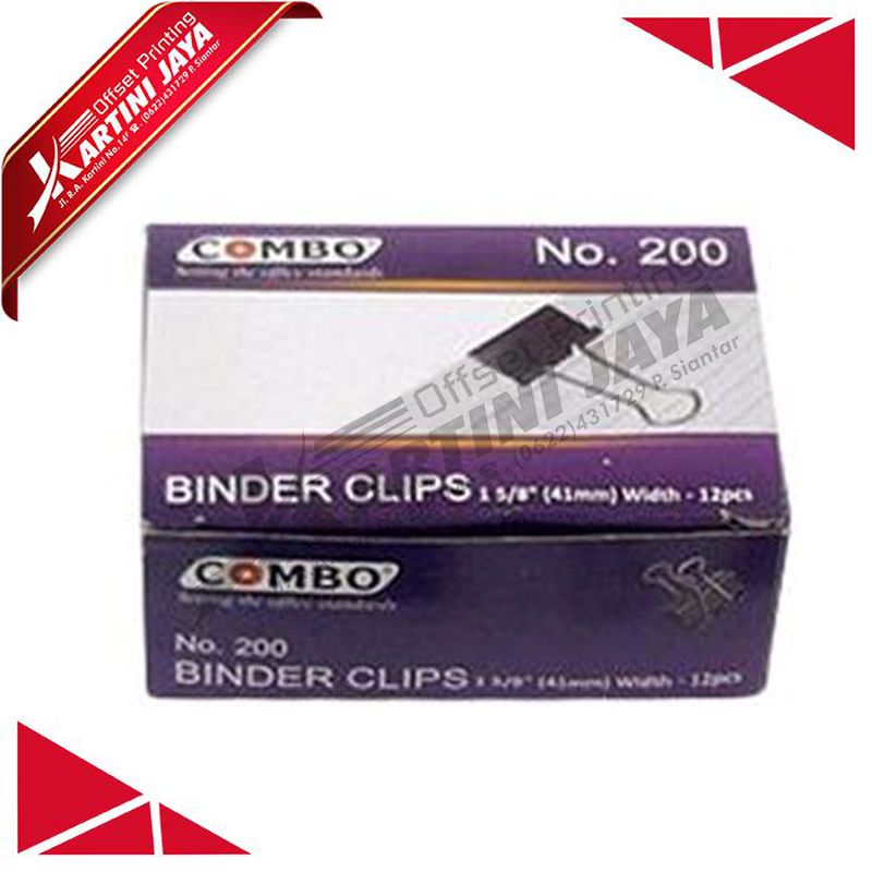 BINDER CLIP NO. 200 COMBO