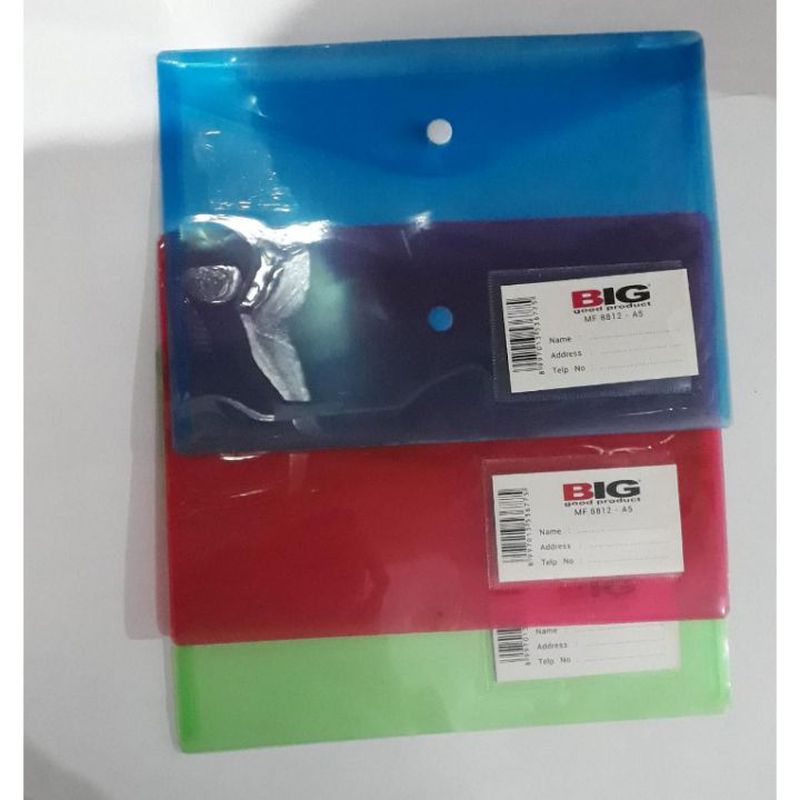 Map Plastik Kancing A5 Big