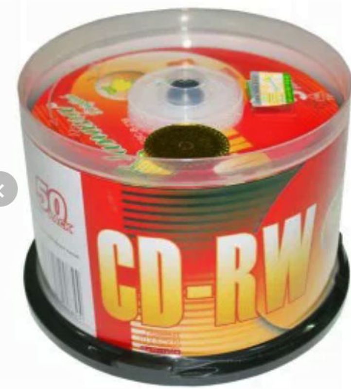 CD RW (compact disc) penyimpanan data/ gambar per bungkus