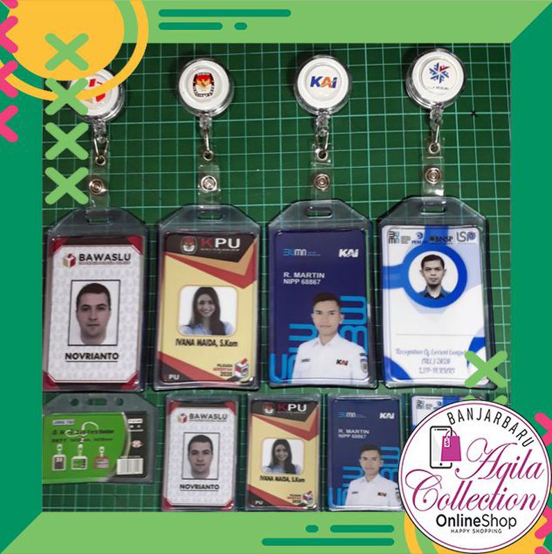 CETAK ID CARD BAHAN PVC KARTU PEGAWAI KARYAWAN MEMBER