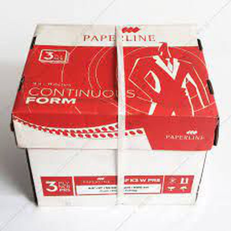 kertas continuous form paperline 3 ply