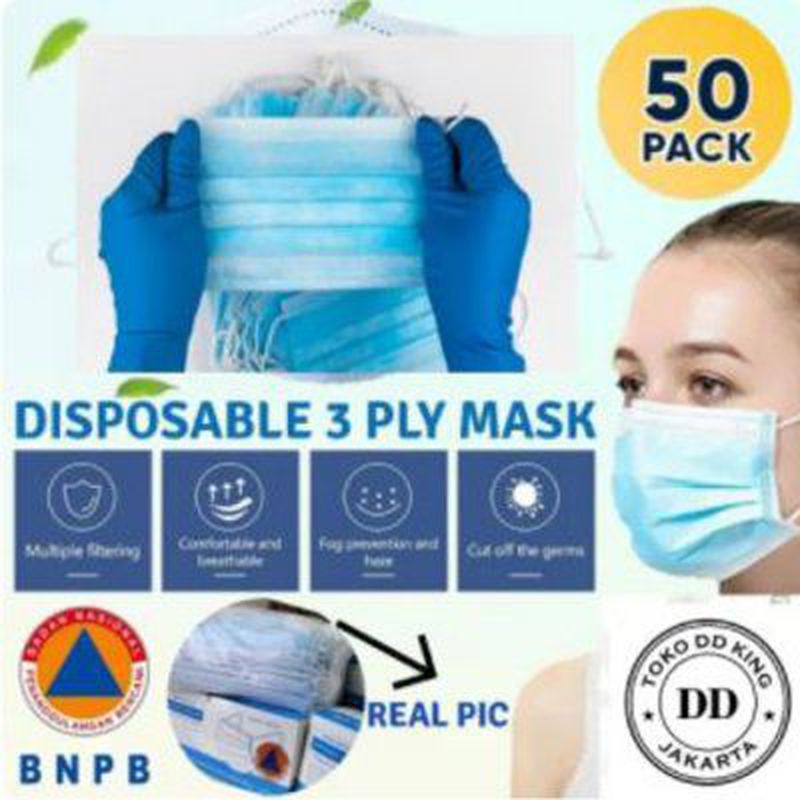 MASKER 3 PLY FACE MASK RELAX [AC710] (c19)