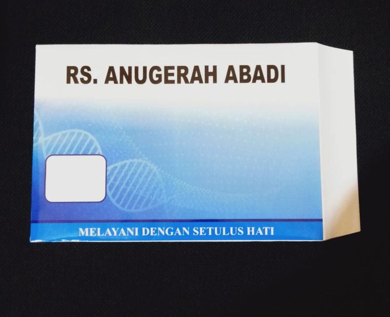 Amplop Rontgen Berlogo 21cm x 14,5cm